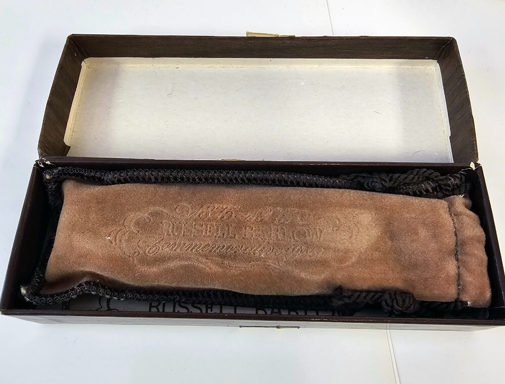 Russell Barlow 1875-1975 Commemorative Issue Barlow Knife NEW Vintage ...