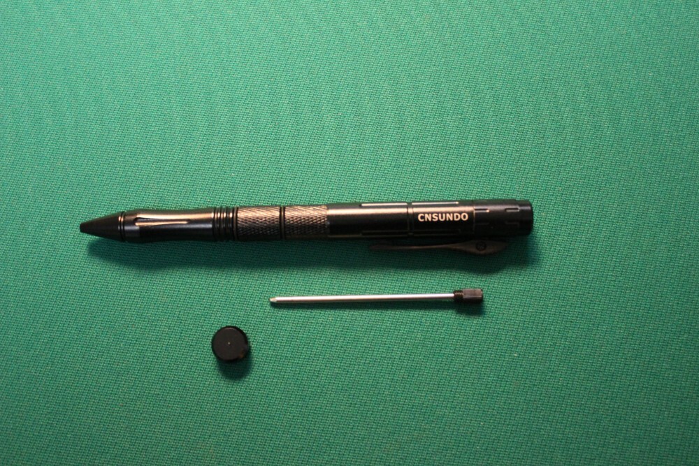 "NEW" - Working Ballpoint Pen / with 1 3/4" OTF Blade (pen switchblade ...