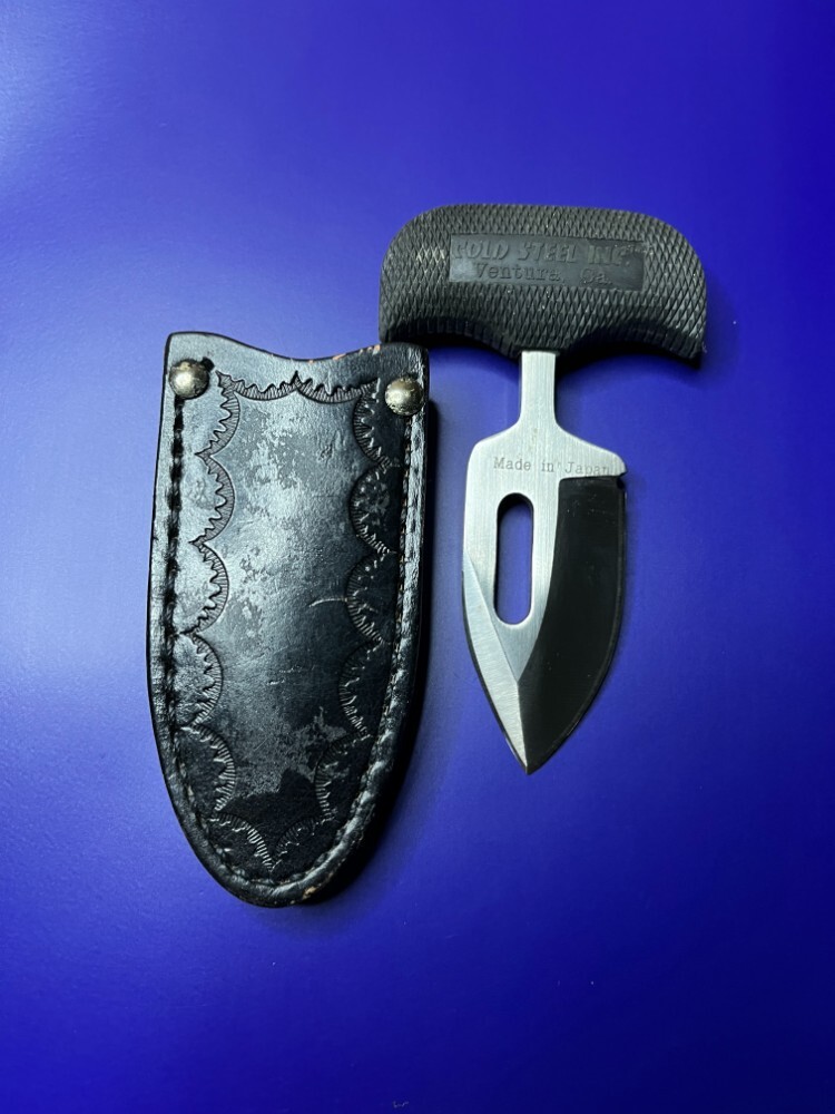 Vintage Cold Steel Safe Keeper III Urban Skinner Push Dagger Knife