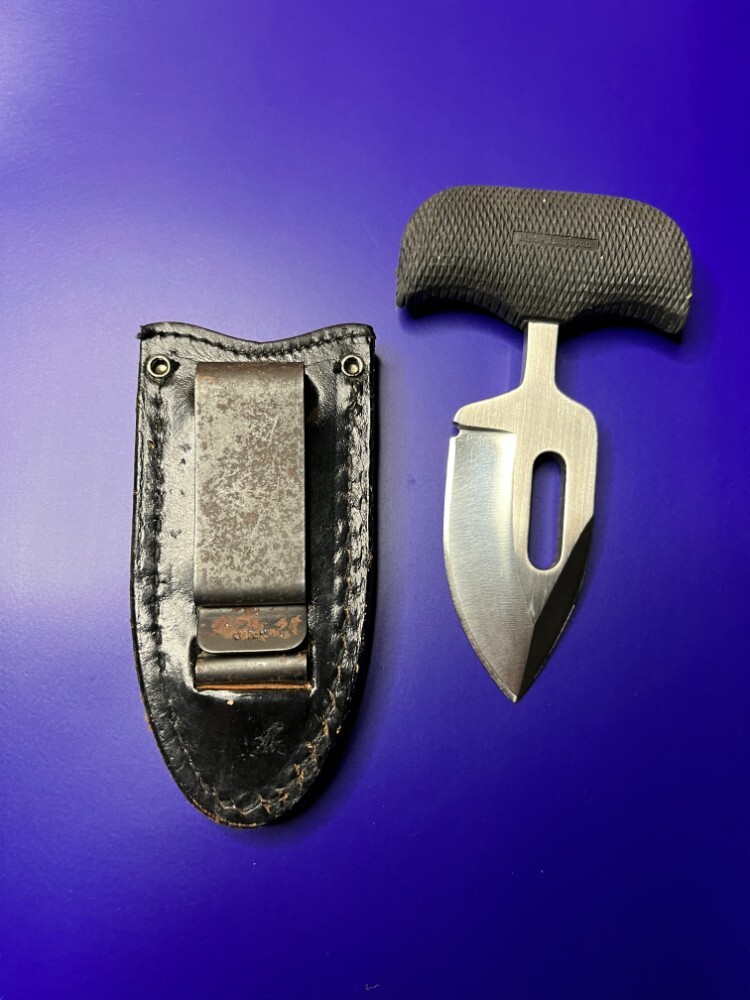 Vintage Cold Steel Safe Keeper III Urban Skinner Push Dagger Knife