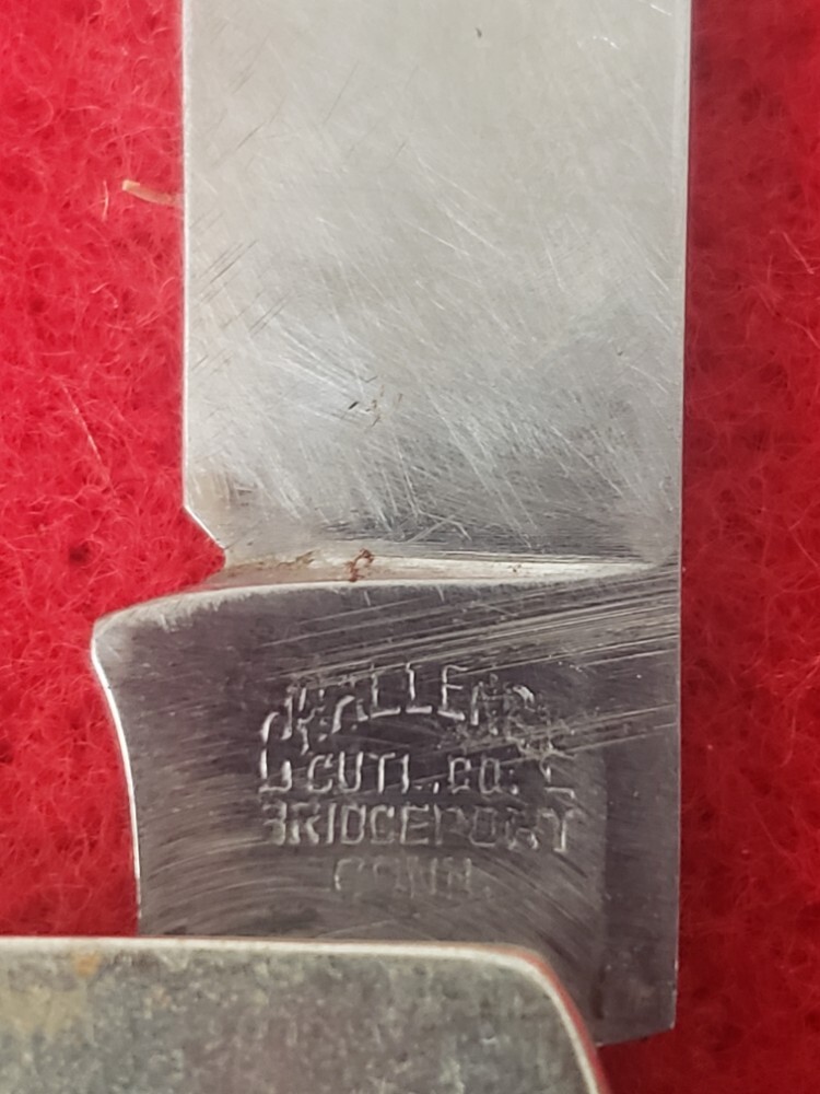 Rare "US" Marked Challenge Cutlery Co - Stainless Steel - Swell End ...
