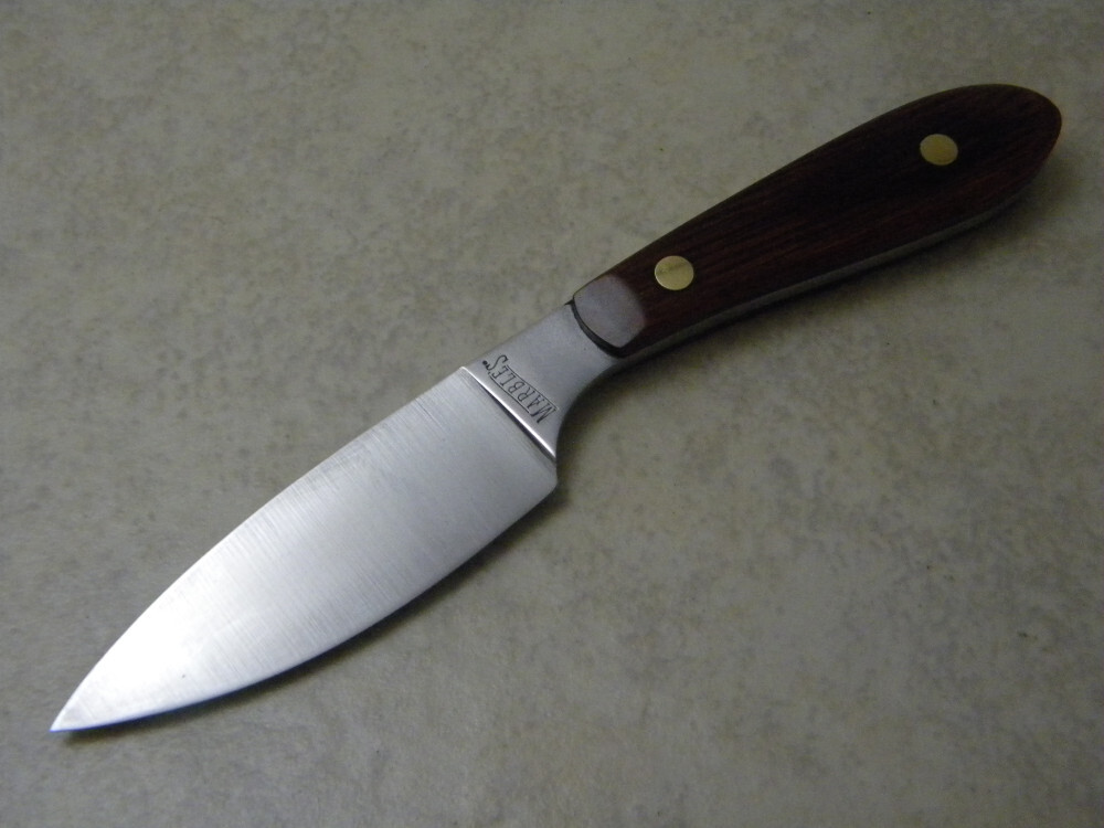 Marbles USA Caper/Diamondwood 81205 Fixed Blade Sheath Knife in Box