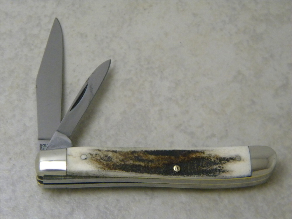 Fabico (Bower) Solingen Germany Stag Jack Knife