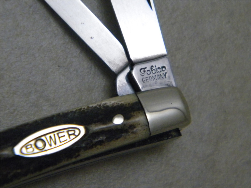 Fabico (Bower) Solingen Germany Stag Jack Knife
