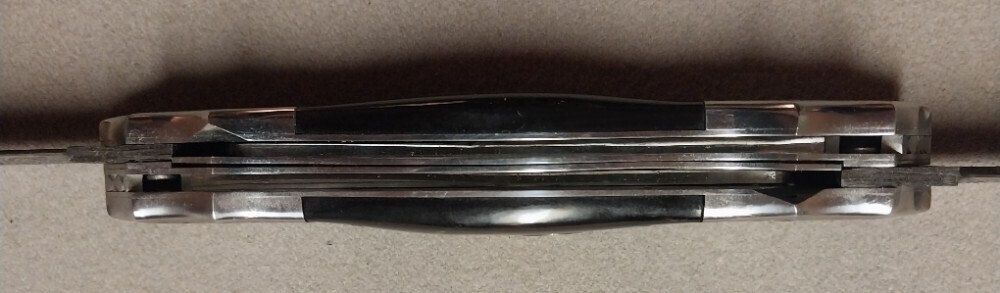 Double Dagger Fighting Knife with Damascus Blades.