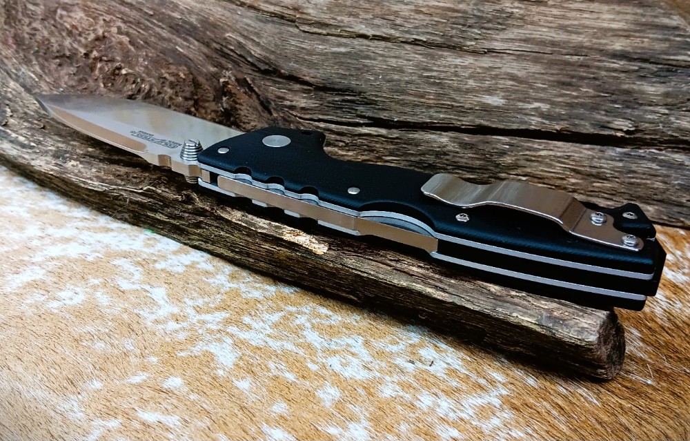 NIB Cold Steel AD-10 Tri-Ad Lock Folding Knife S35VN Drop Point Blade ...