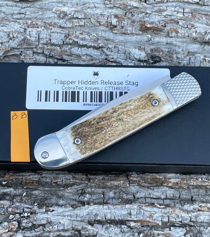 COBRATEC bb STAG TRAPPER HIDDEN RELEASE D2 STEEL