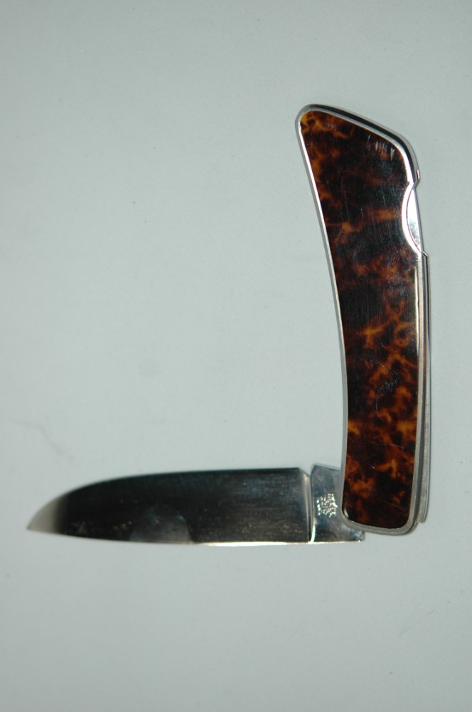 Vintage Kershaw New in Box Model 5100 Kai Japan Tortoise Shell Scales