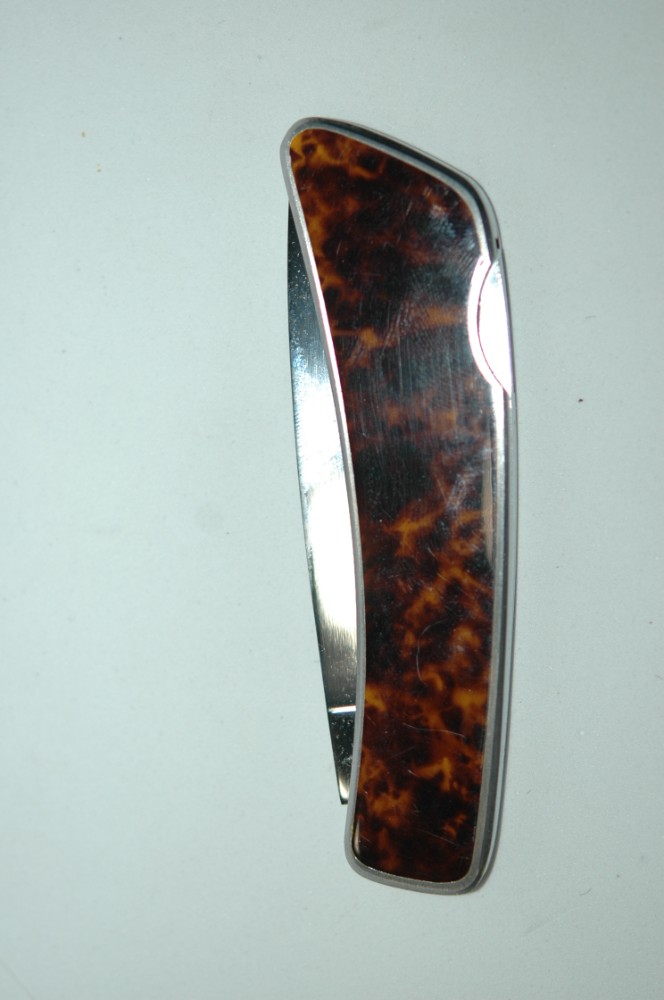 Vintage Kershaw New in Box Model 5100 Kai Japan Tortoise Shell Scales