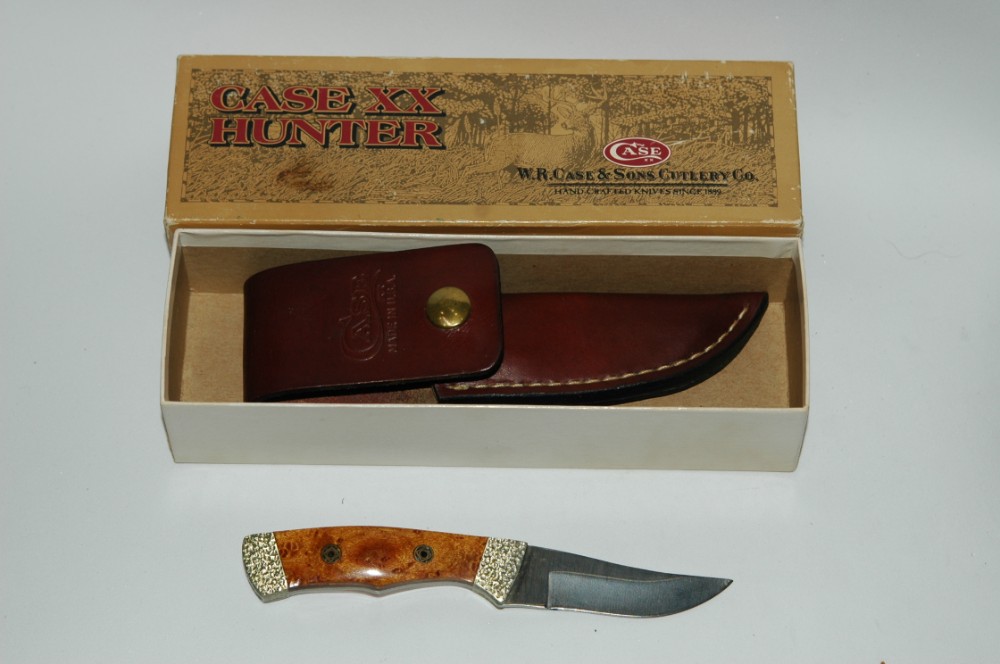 Vintage Case Fixed Blade New In Box Lots of Detail with Sheath