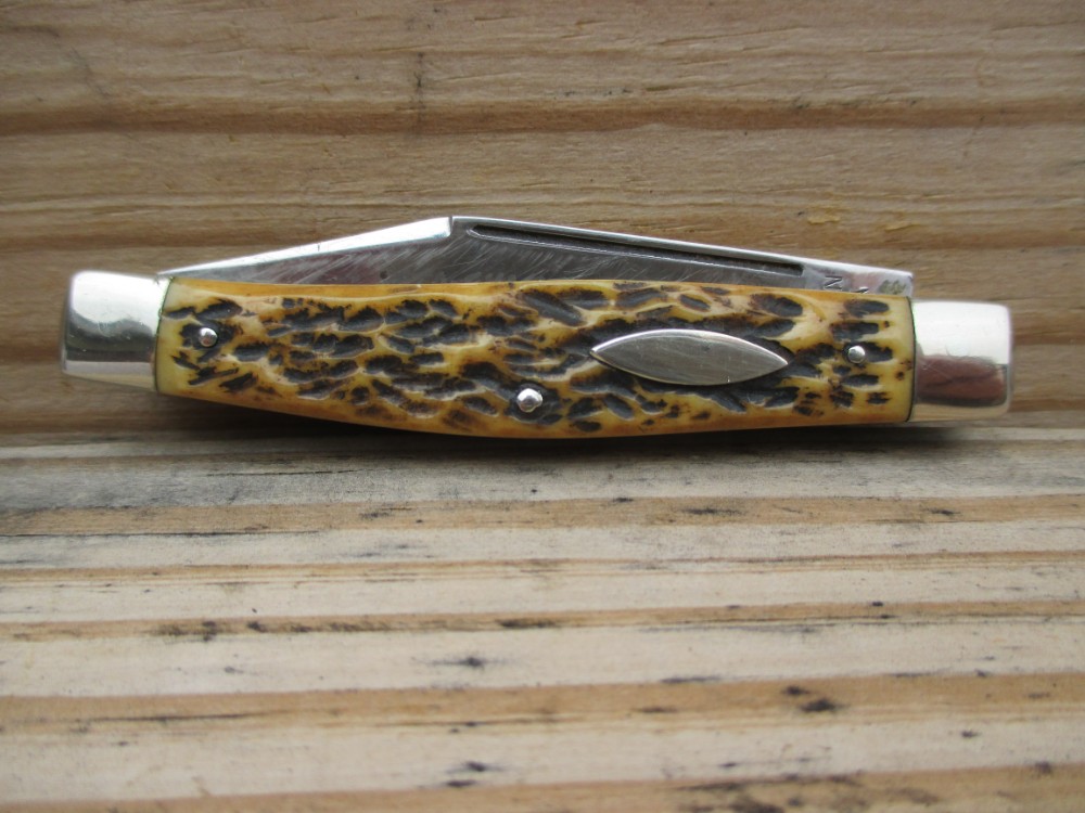 Sta-Sharp Stainless Stock Knife 9508 Made In USA