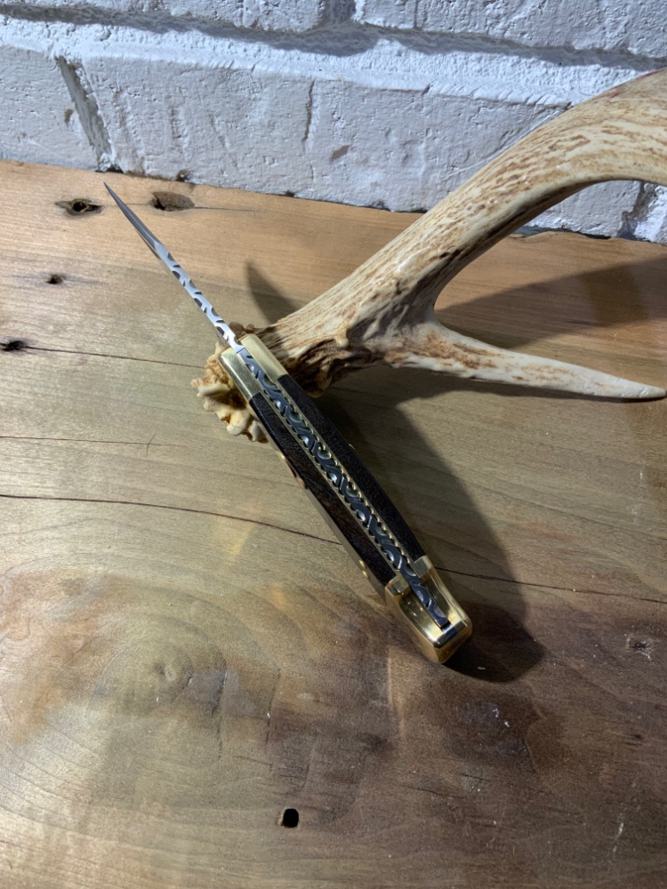 Buck USA Engraved 112 Converted Auto