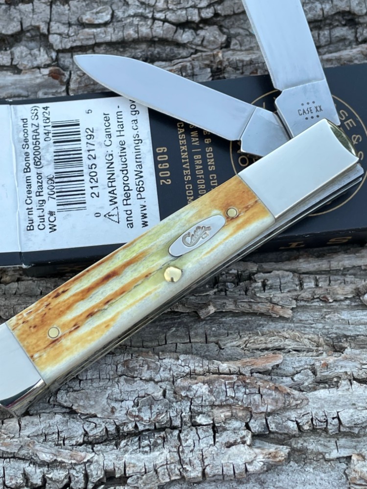 CASE XX ** SFO 2024 CAMPFIRE BONE RAZOR