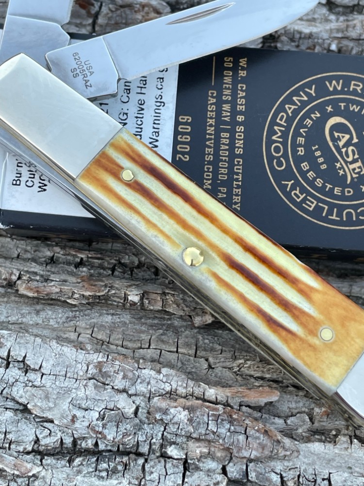CASE XX ** SFO 2024 CAMPFIRE BONE RAZOR