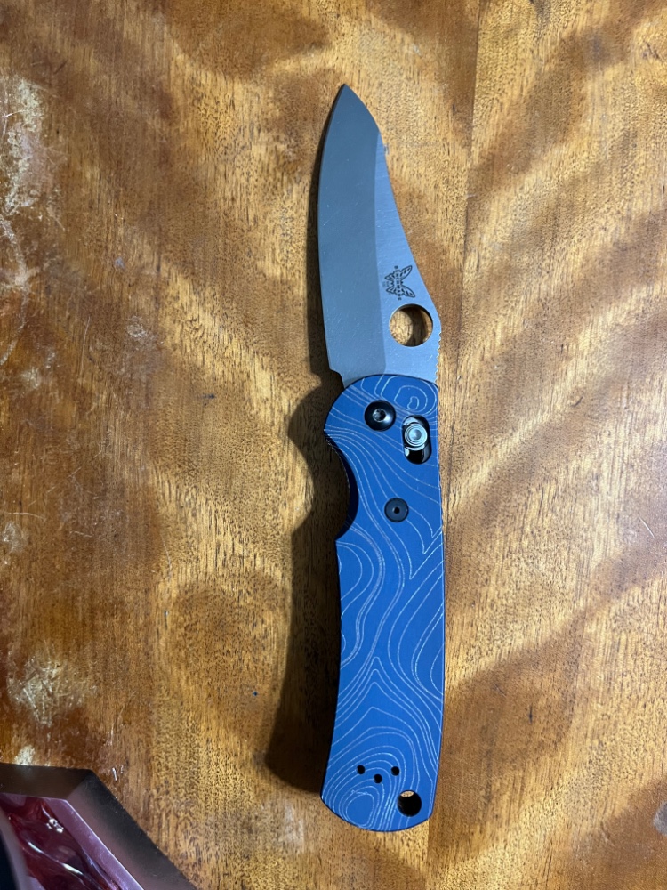 Benchmade Griptilian, custom milled scales
