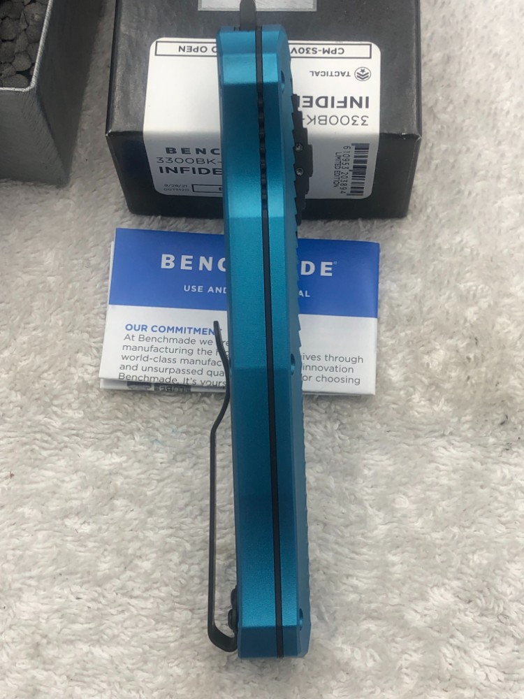 Benchmade Infidel 3300BK-2001 Limited Edition Double Action Out The ...