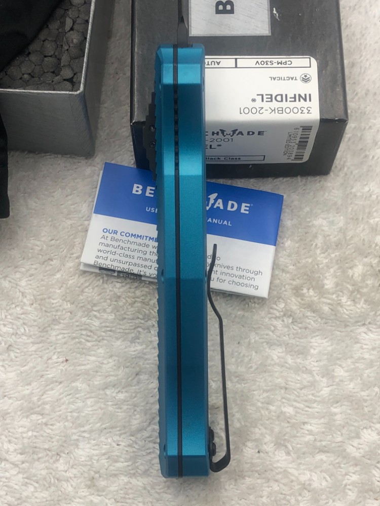 Benchmade Infidel 3300BK-2001 Limited Edition Double Action Out The ...