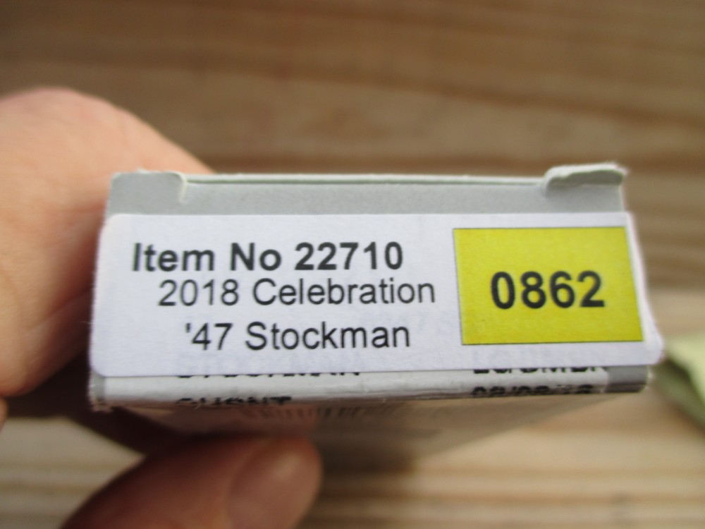 Case XX 2018 Celebration 6347 Stockman SFO