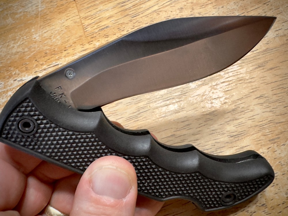 Blackjack Knives FK-1 Japan Folding Kukri Lockback Knife