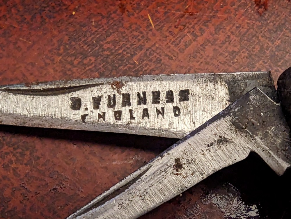 Rare George Furness GF&S Bone Handle Barlow Single Blade