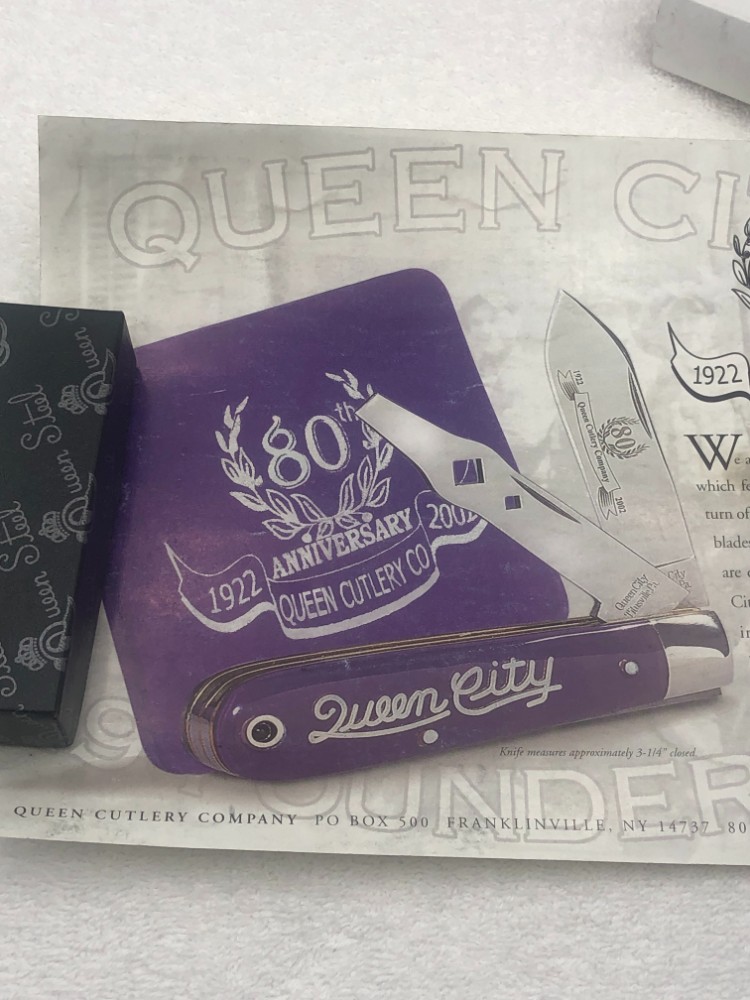 Queen City Cutlery Co Limited Edition 80Th Anniversary 1922-2022 2 ...
