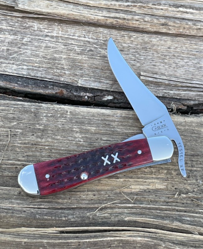 CASE XX ** SFO RED BONE 2000 XX SHIELD RUSSLOCK