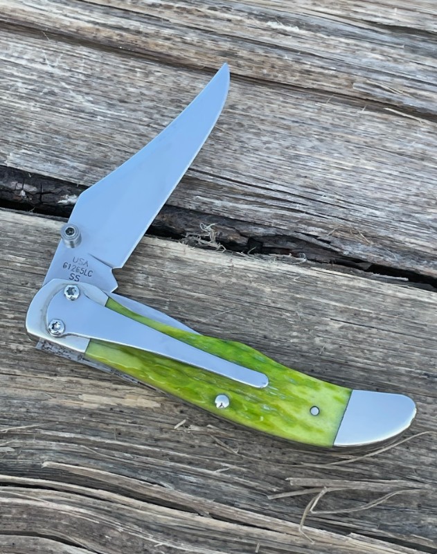 CASE XX ** 2003 KEY LIME LIMITED EDITION MID FOLDING HUNTER