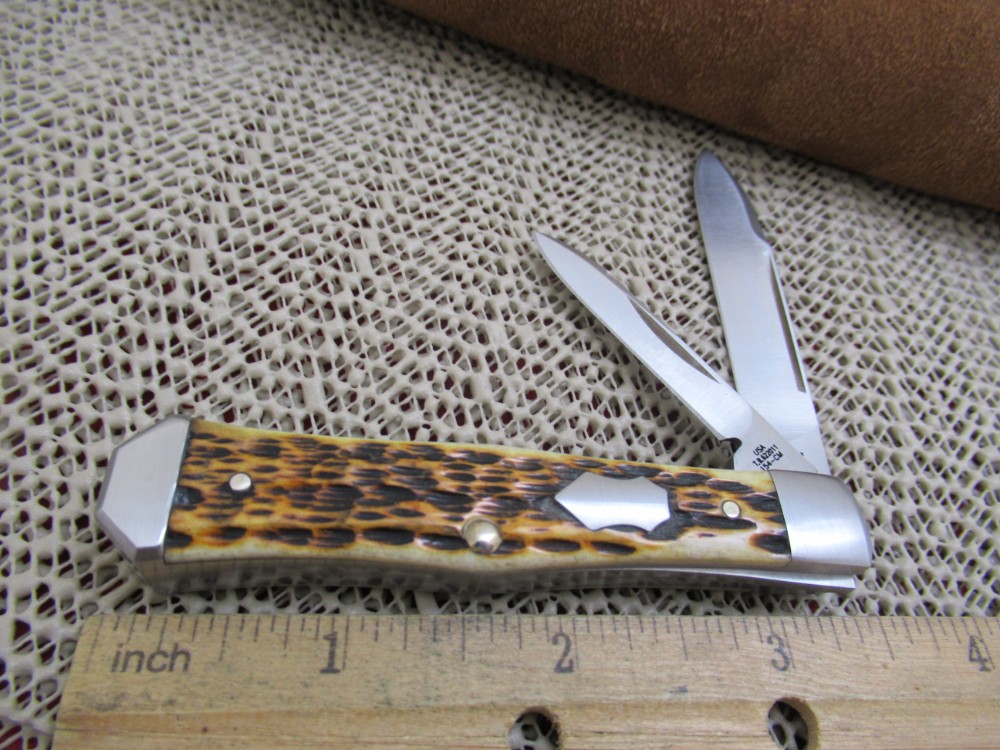 Case XX 2011 Tony Bose 1 of 300 Chestnut Bone Coffin Jack Pattern ...