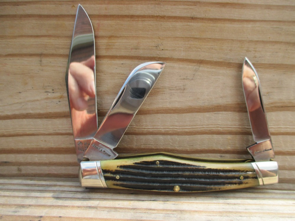 Schatt & Morgan Winterbottom Bone Gunstock Stockman