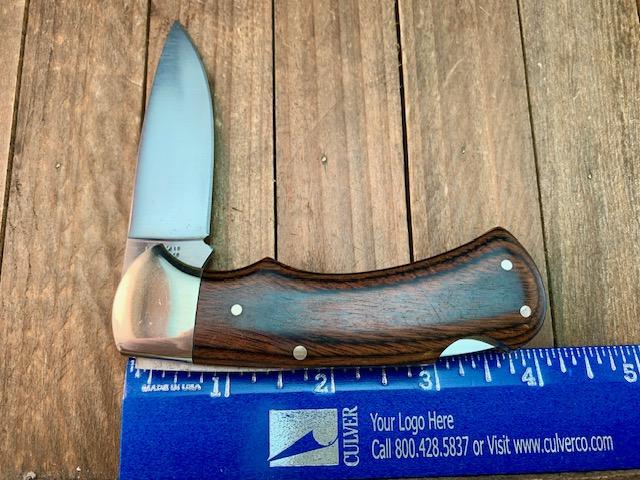 IC Cut Seki Japan Silver Collection Lockback Pakkawood Handles