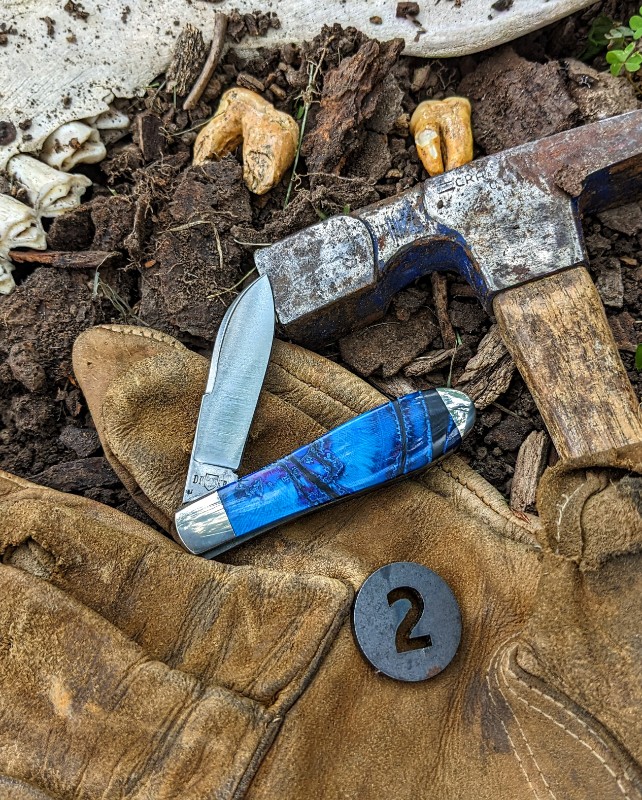 TITUSVILLE CUTLERY-Cultured Artistry Collection-Little Man Jack-Blue ...