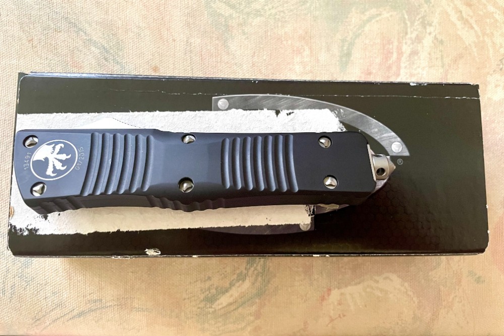 MICROTECH COMBAT TROODON LARGE OTF AUTO BLACK