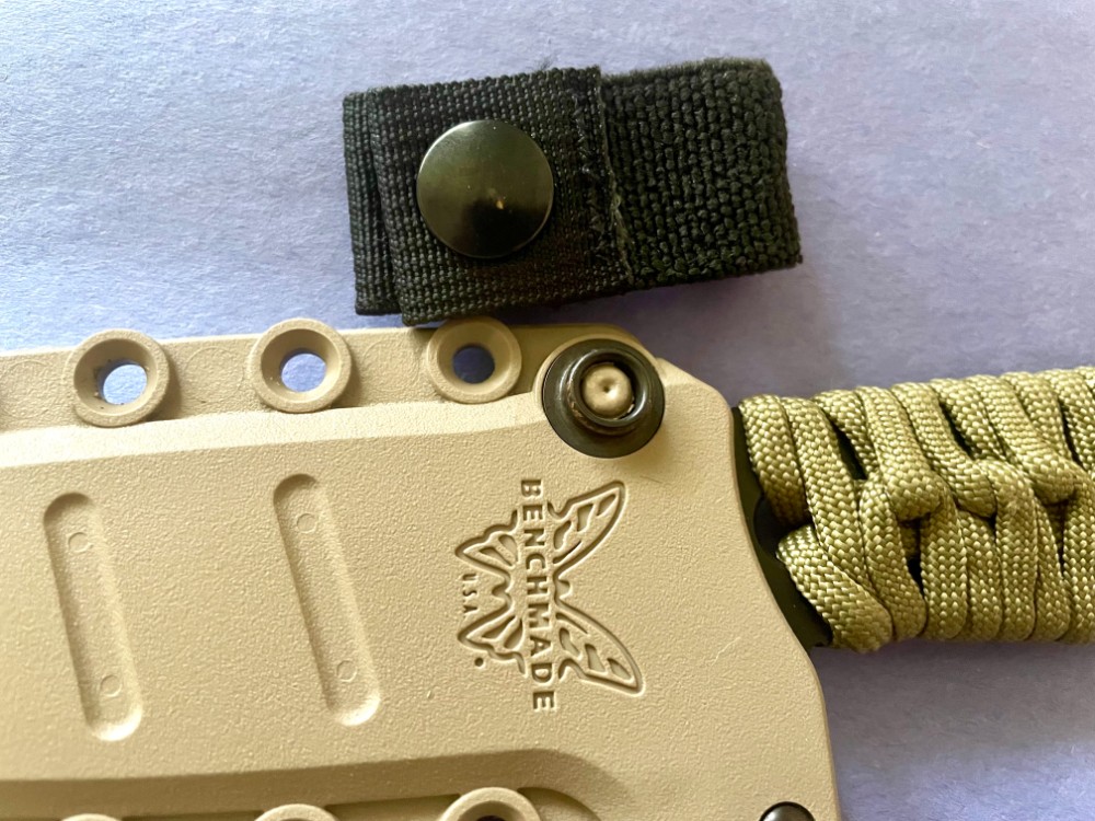 Benchmade Adamas 375 D2 Steel with Sheath