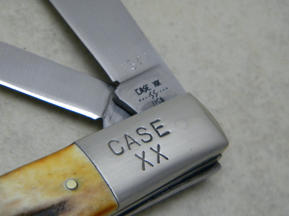 Case XX SS USA 8 Dot (1982) Stag 52009 SSP Barlow Knife