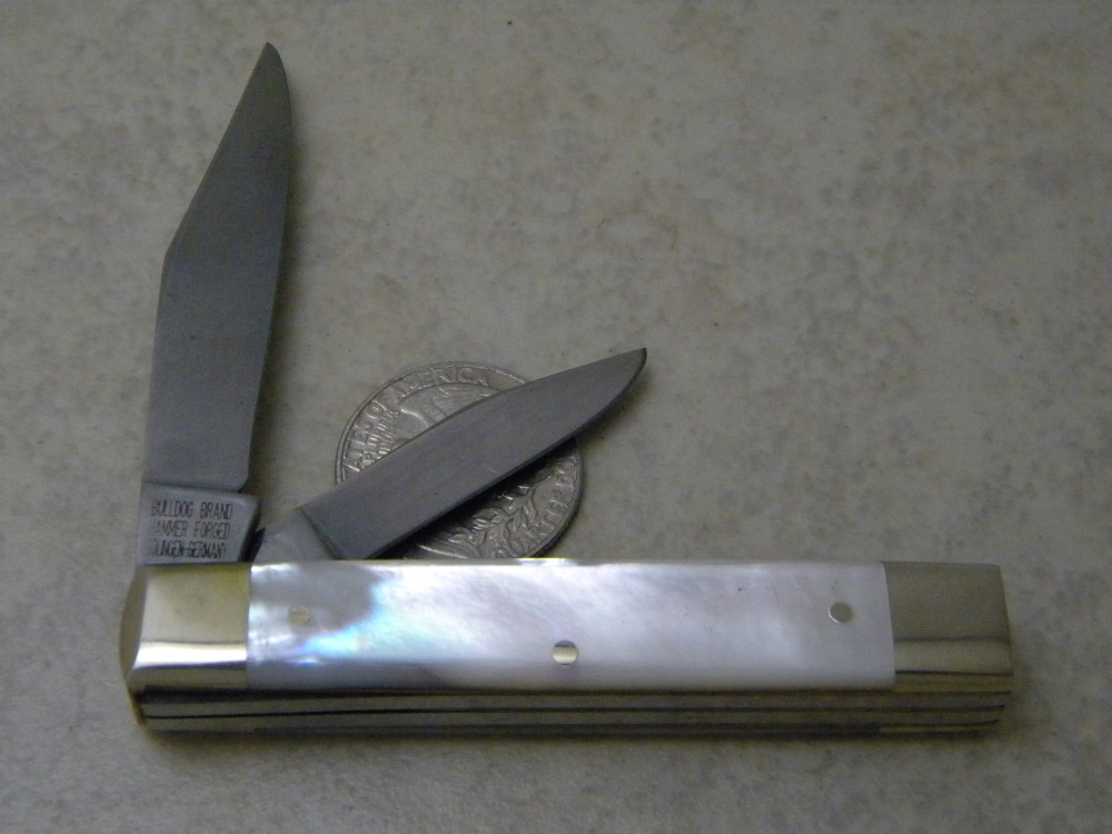 Bulldog Brand Solingen Germany Pearl Jack Knife