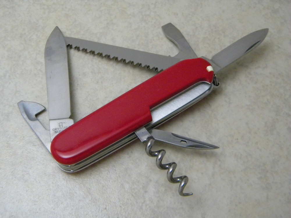 Victorinox Switzerland Camper Multi Tool Swiss Army Knife