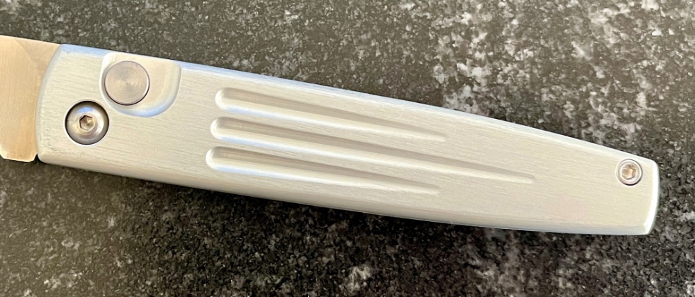 Benchmade Spike Switchblade Knife, Model 1000S, Clear Handles, Unused