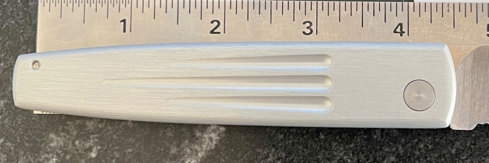 Benchmade Spike Switchblade Knife, Model 1000S, Clear Handles, Unused