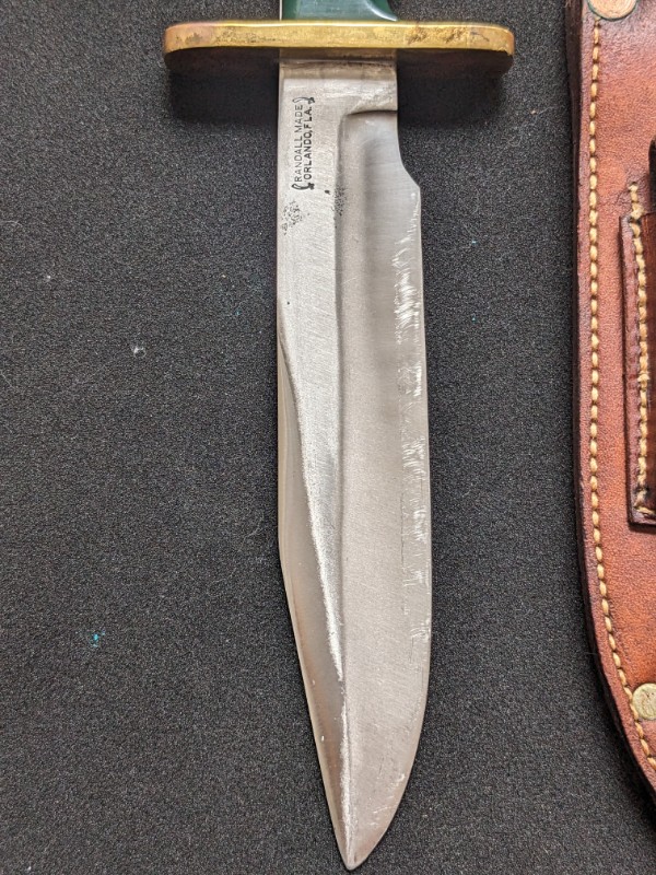 Rare Randall Knife 1950’s Model 14 Attack Tenite Handle -Heiser Riveted ...