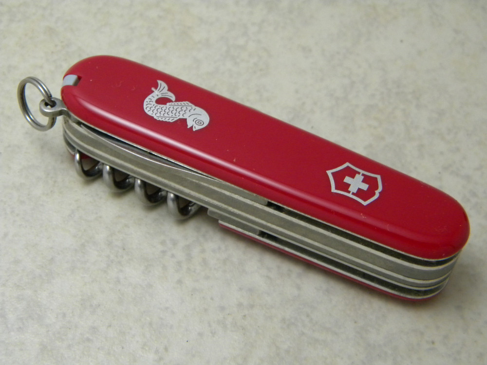 Victorinox Switzerland Officer Suisse Angler Multi Tool Swiss Army Knife