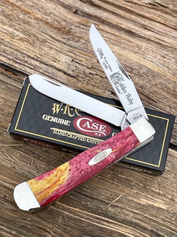 CASE XX ** GOLDEN RUBY PREMIER EDITION 2024 CORELON TRAPPER