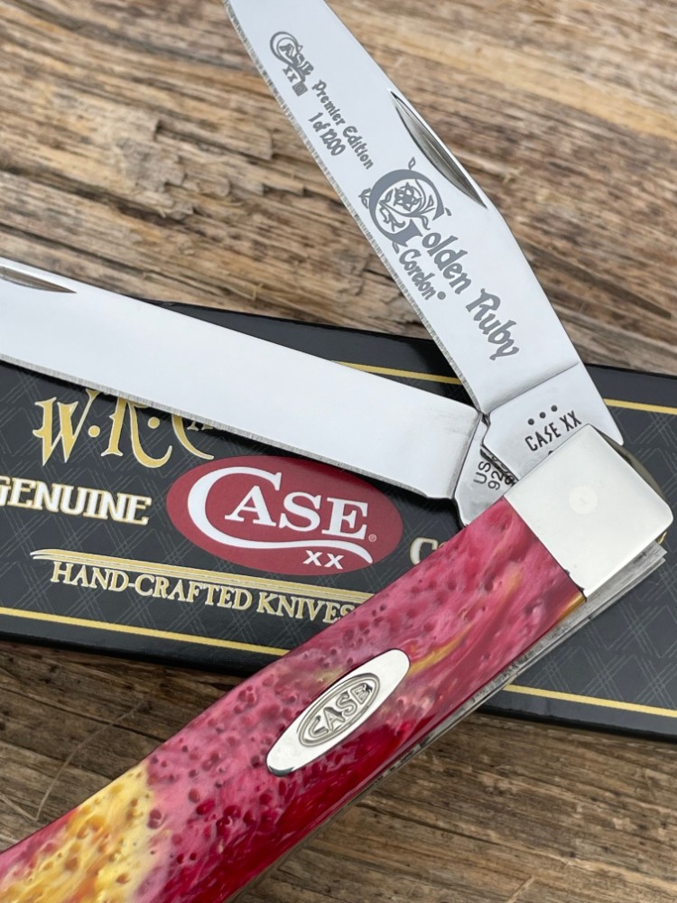 CASE XX ** GOLDEN RUBY PREMIER EDITION 2024 CORELON TRAPPER
