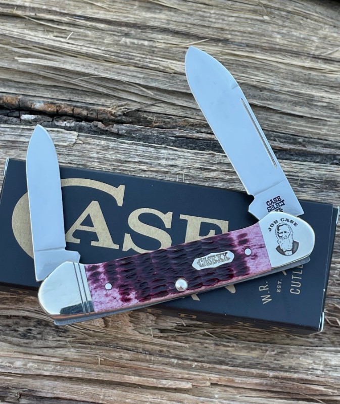 CASE XX *** SELECT CABERNET JIG BONE CANOE