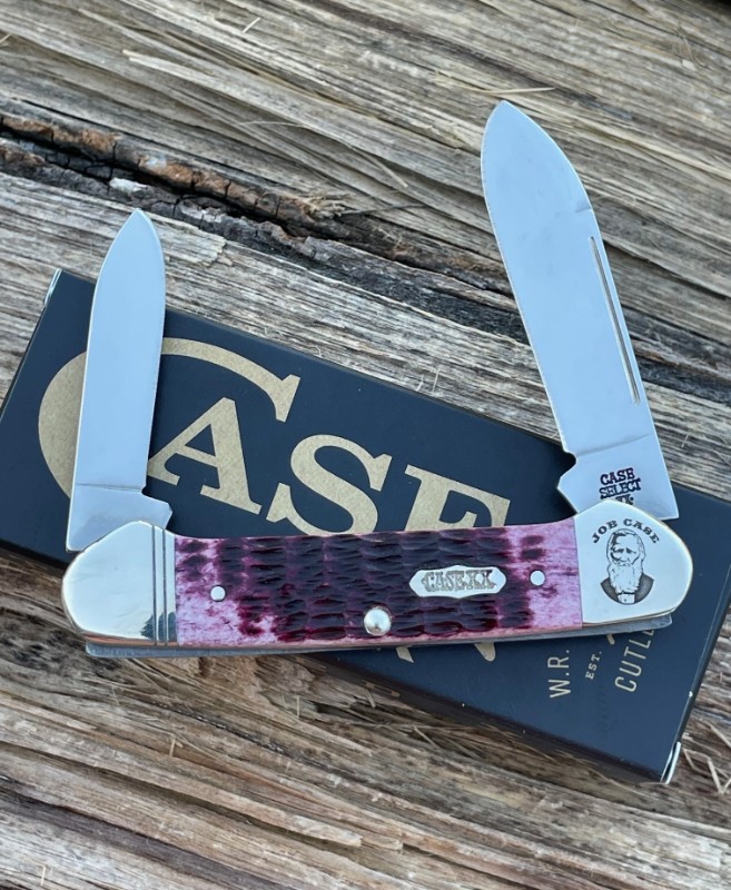 CASE XX *** SELECT CABERNET JIG BONE CANOE