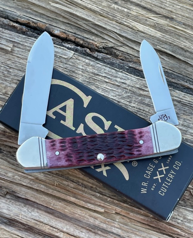 CASE XX *** SELECT CABERNET JIG BONE CANOE