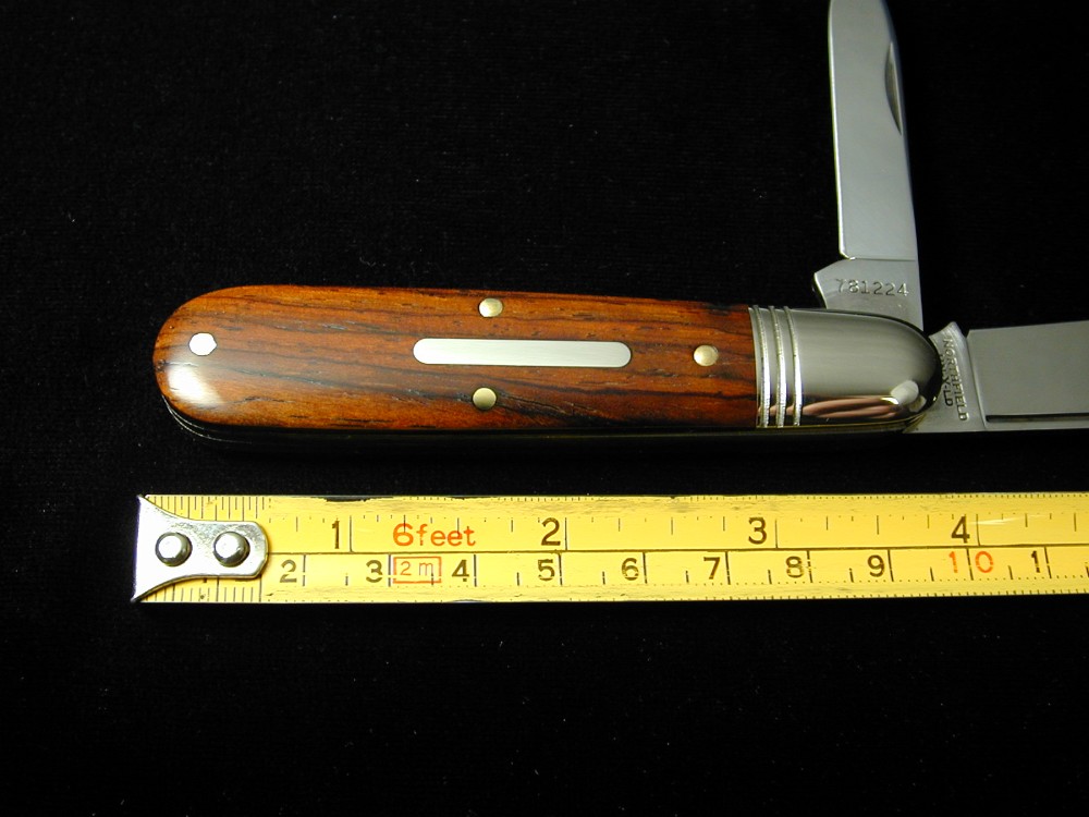 Great Eastern Cutlery GEC Smooth Cocobolo Wood Bullet End Barlow Knife ...
