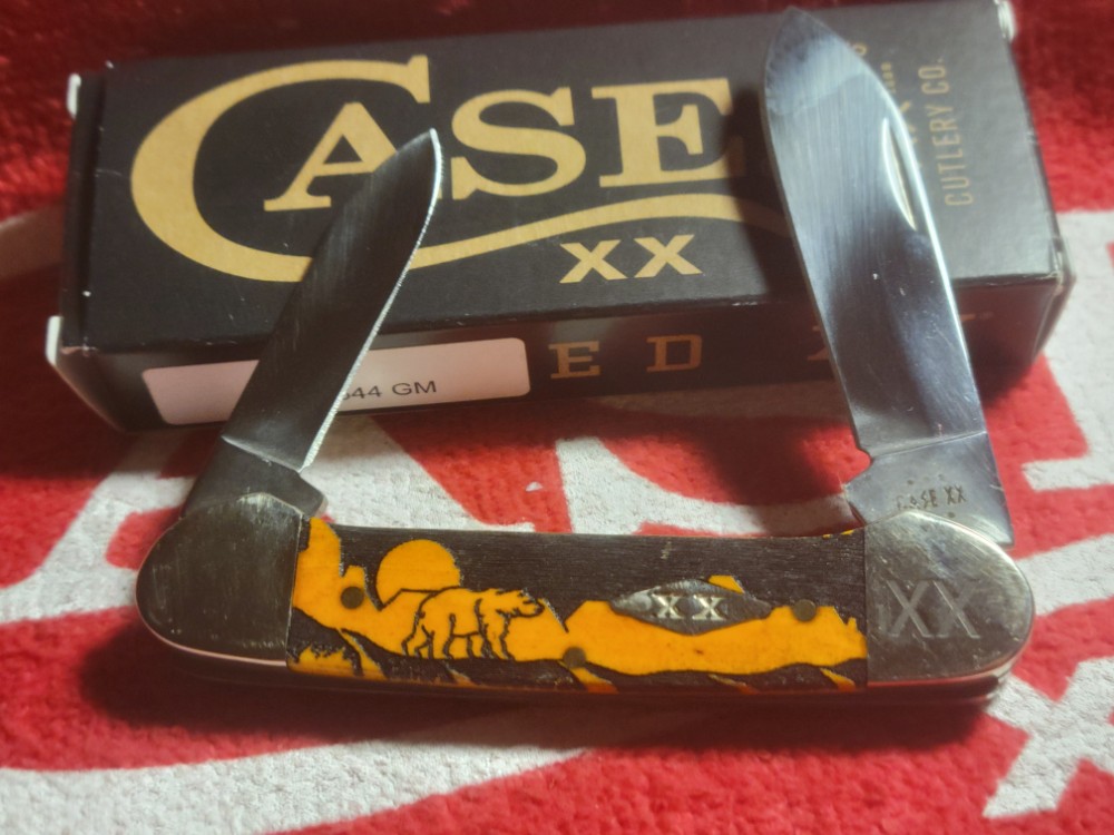 Case xx yellowhorse grizzly mountain canoe