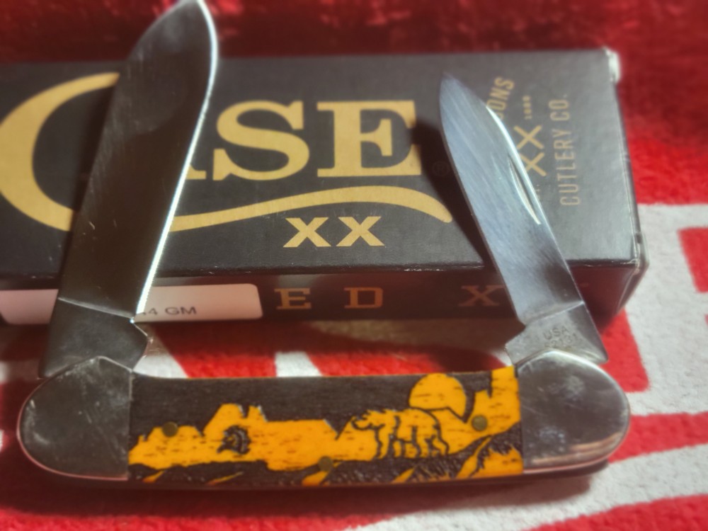 Case xx yellowhorse grizzly mountain canoe
