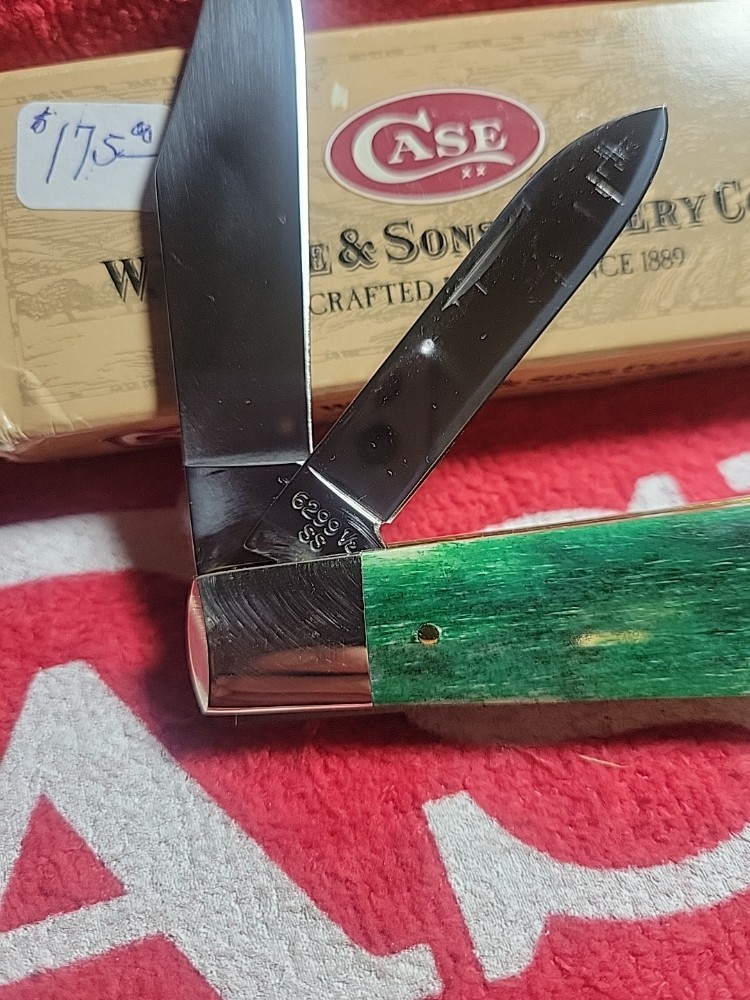 Case green appaloosa jack knife 1997