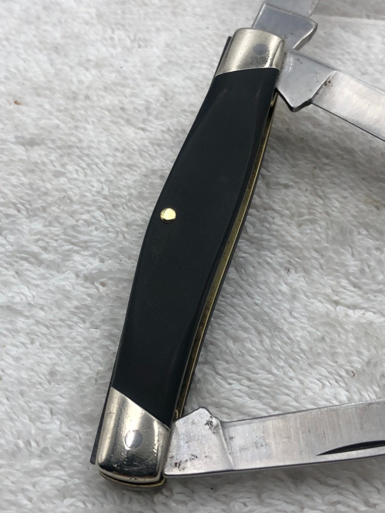 Vintage Buck 303 Pre-date Code 1973-1986 3 Blade Stockman Made In USA